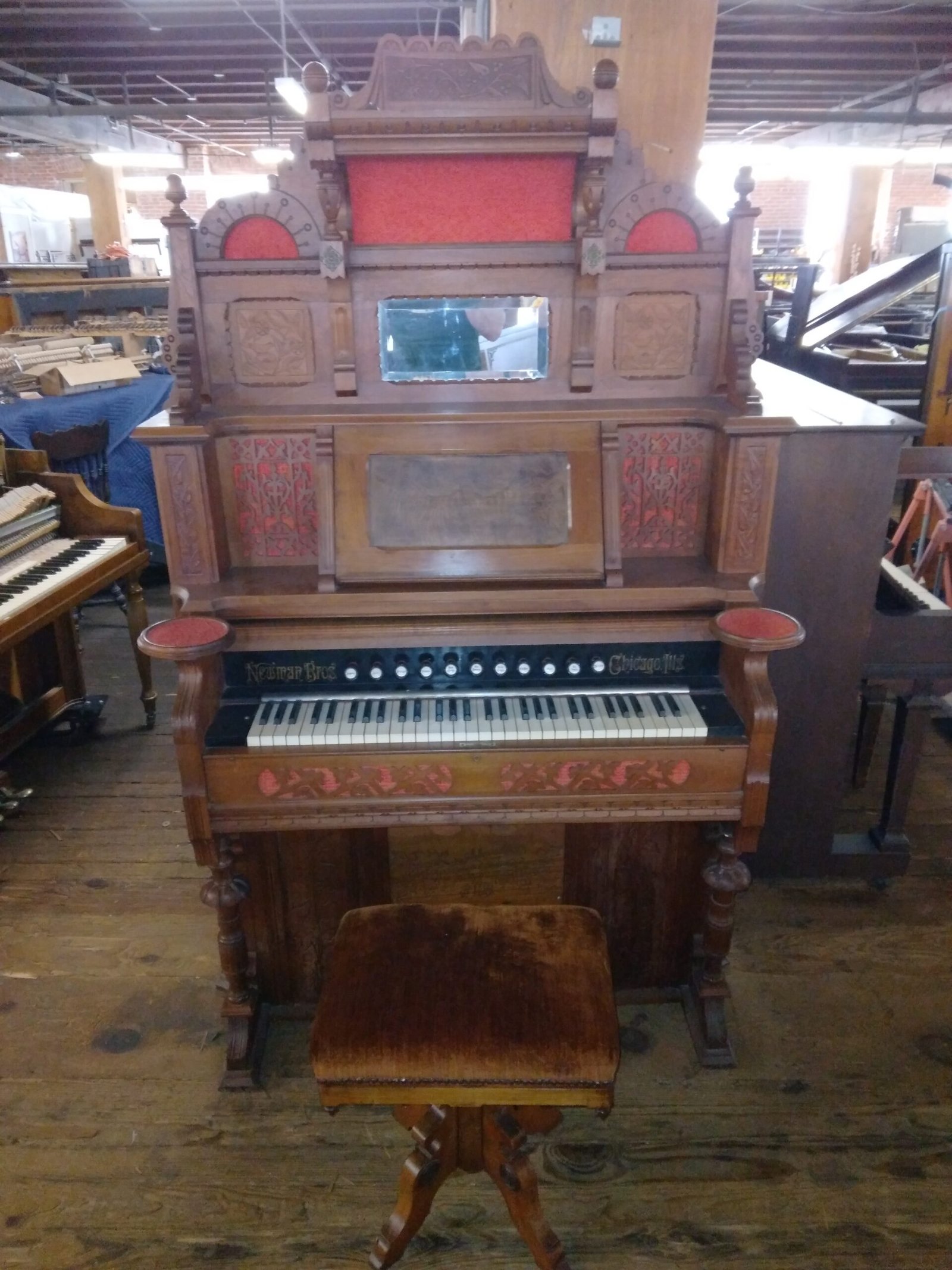 Newman Brothers Pump Organ $499 - All Keyed Up Piano Shop